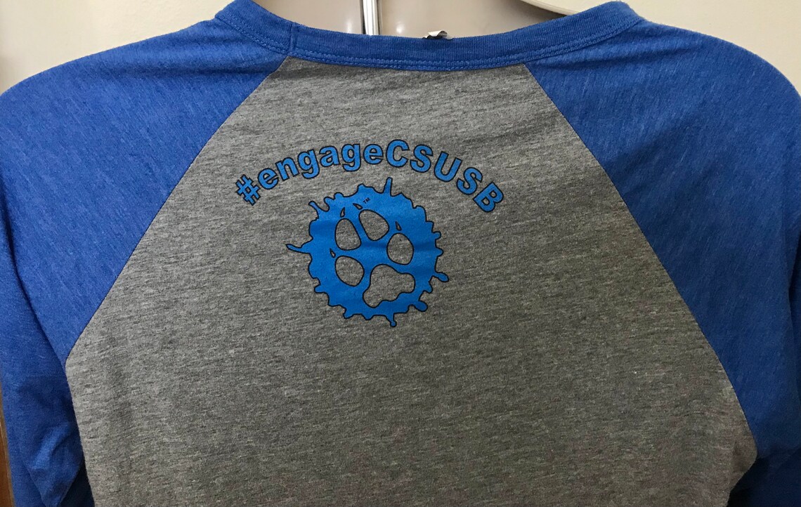 Medium UCSB T shirts College Raglan T shirts Santa Barbara | Etsy