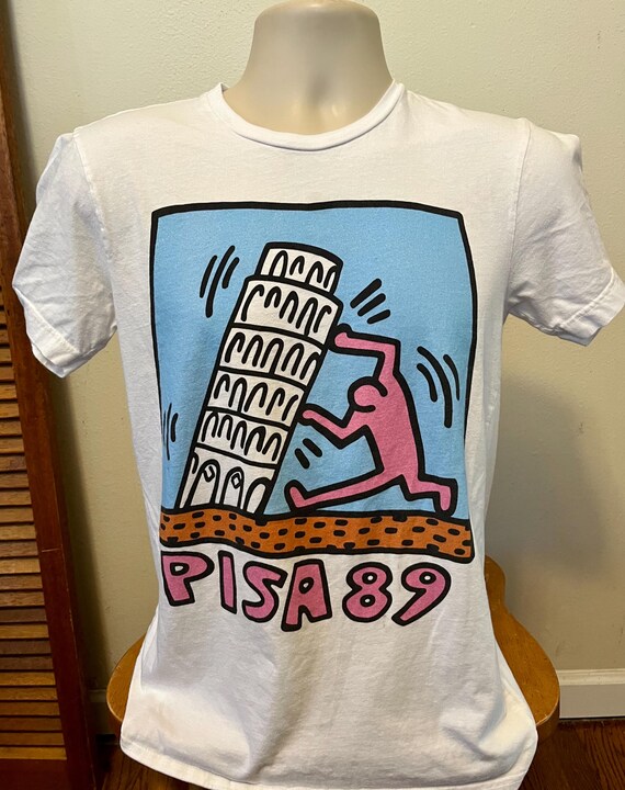 Keith Haring Leaning Tower of Pisa 89 Adult Small gen… - Gem