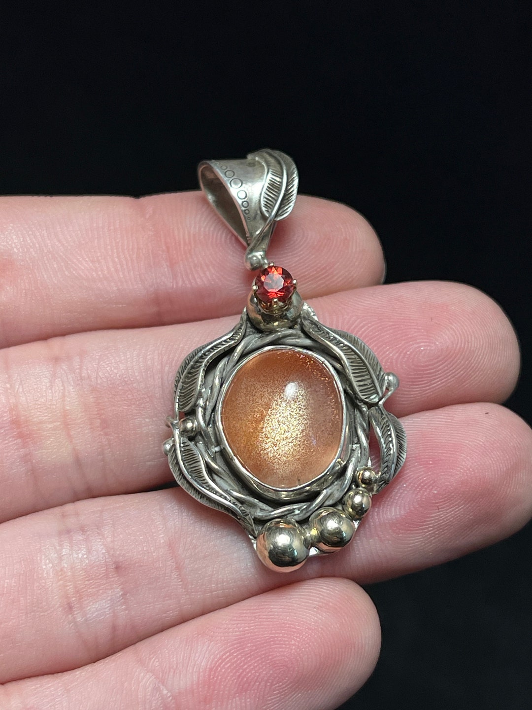 Oregon Sunstones Set in Sterling Silver and 14ky Gold - Etsy
