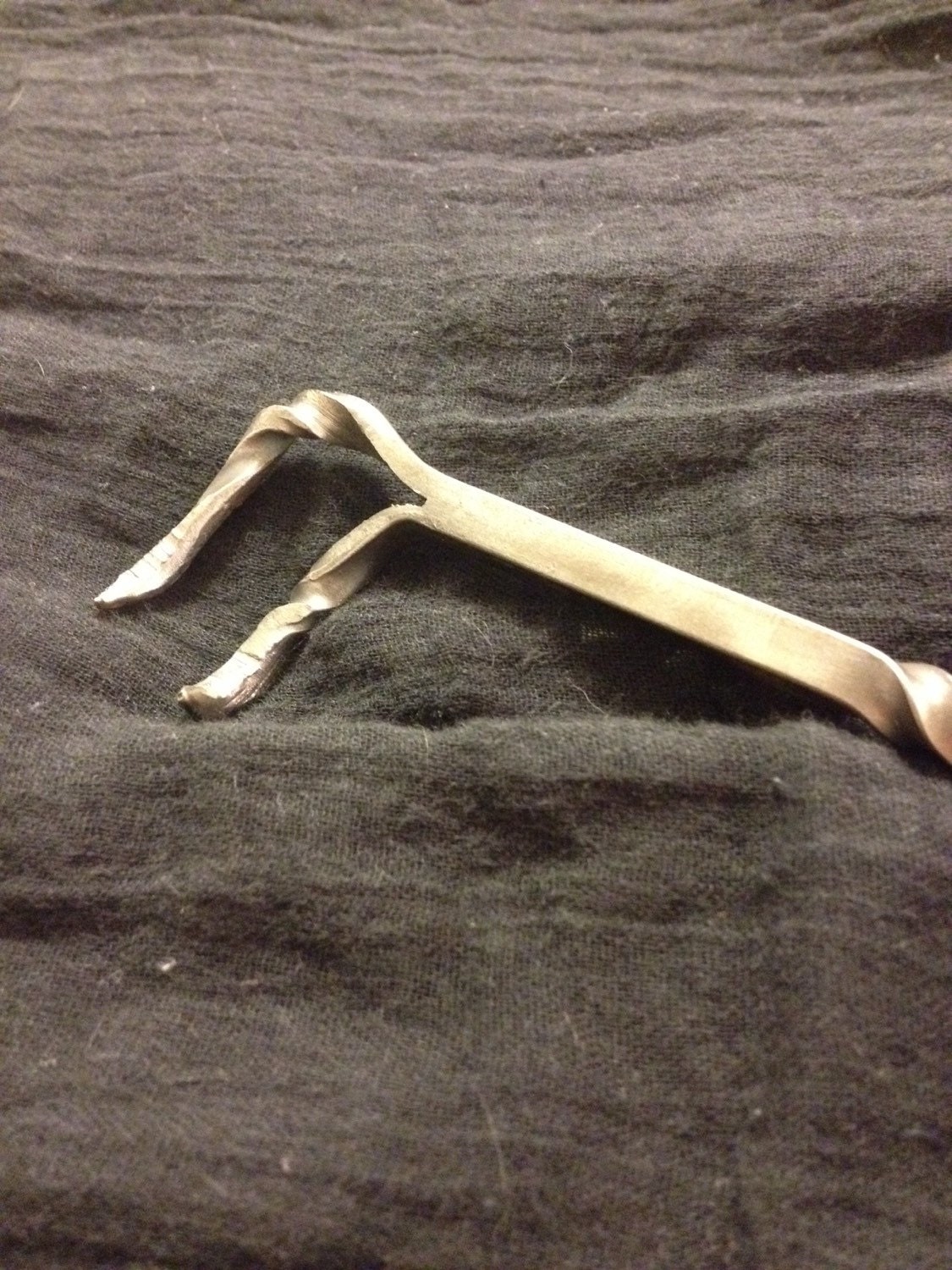 Hand Forged Medieval Style Meat Hook With Hand Turned Oak Handle - Etsy
