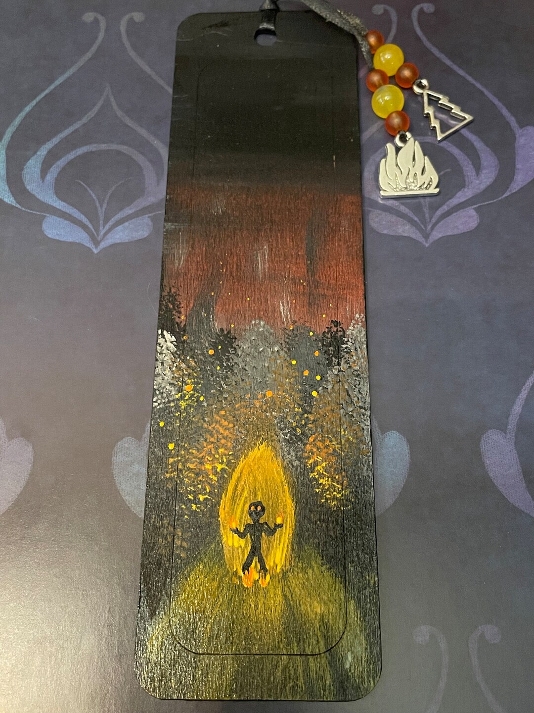 Fire Starter Bookmark - Etsy