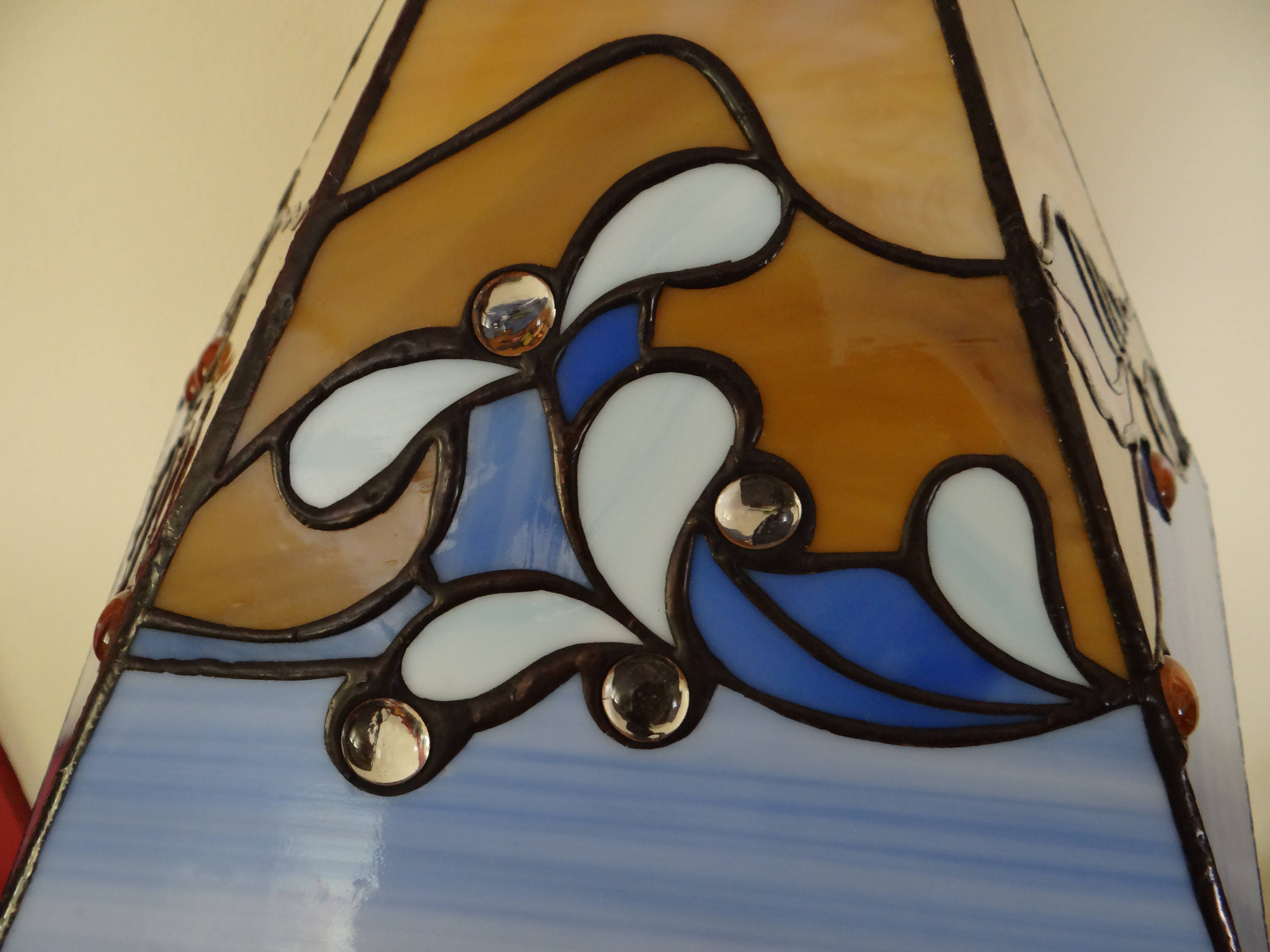 Summer Lamp Stained Glass Lamp Bedside Lamp Table Lamp Desk | Etsy