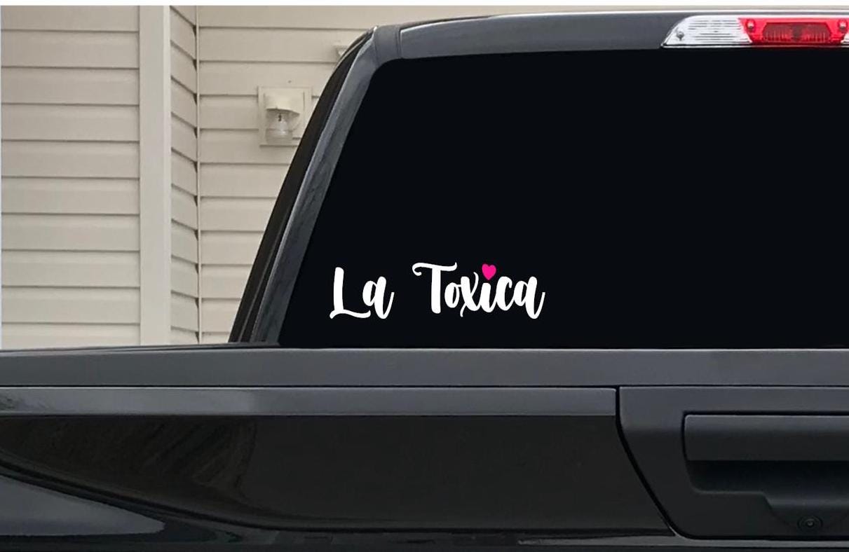 La Toxica Decal/sticker - Etsy