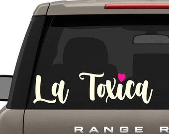 La Toxica Car Decal - Etsy