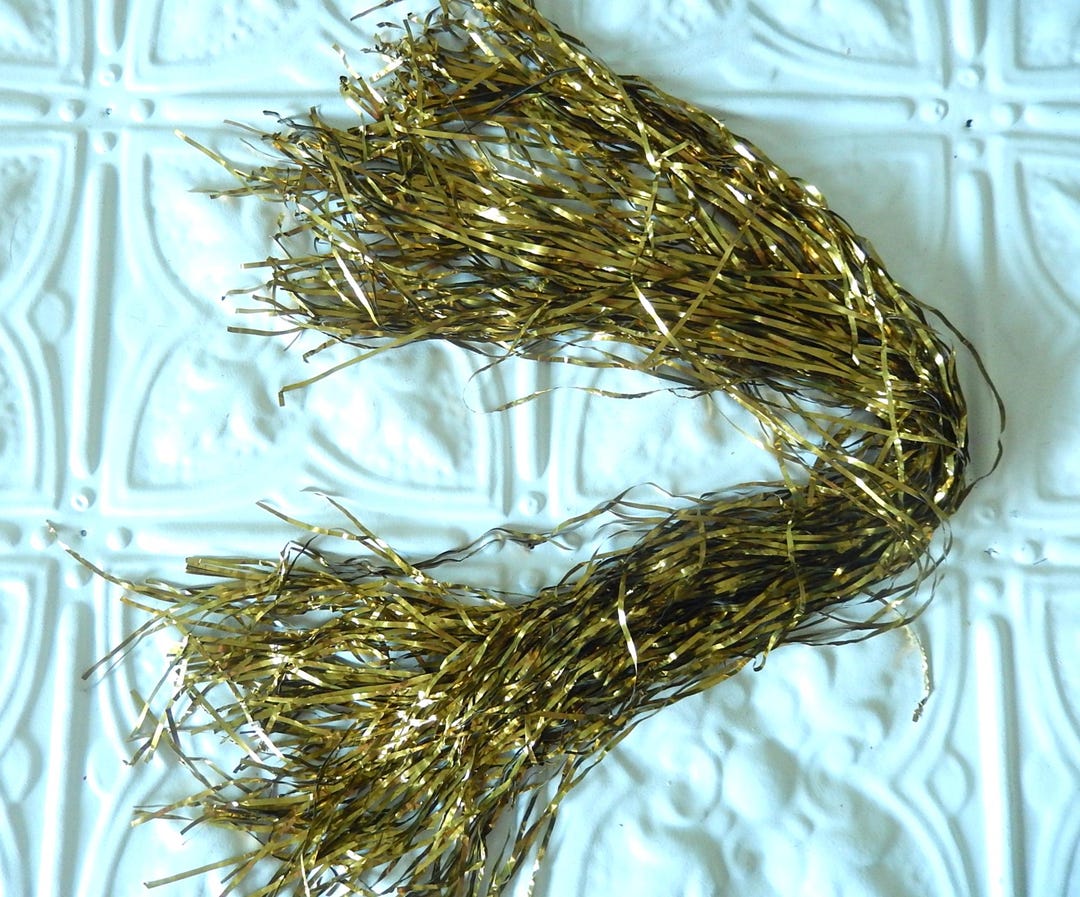 Vintage Gold Color German Metal Icicles New Old Stock Made in Germany ...