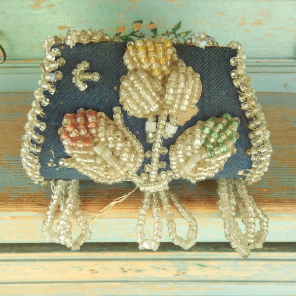Antique Beaded Purse - Etsy