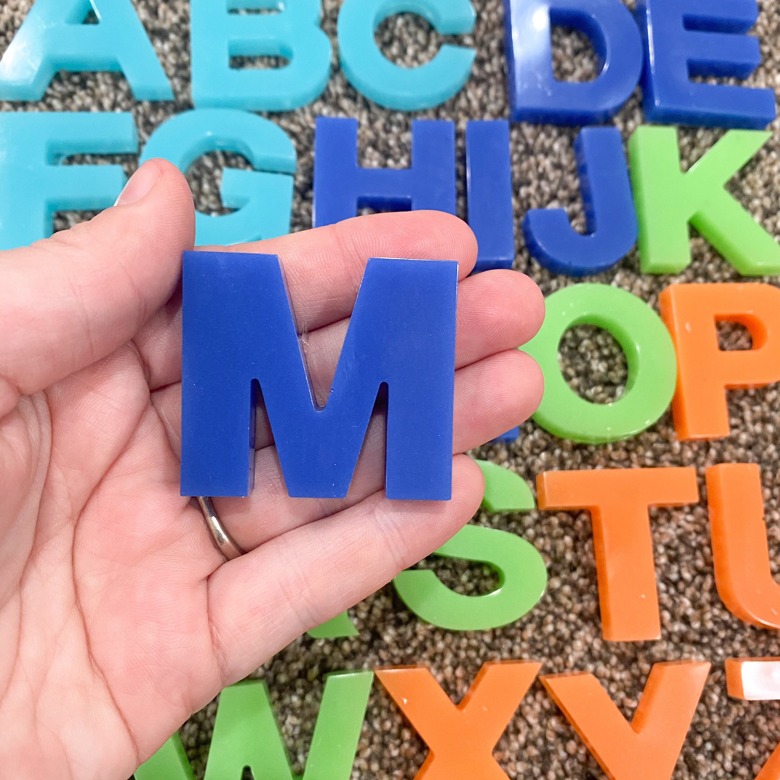 Rainbow Alphabet Resin Letter Set / Boys Resin Letters / Gifts for Boys ...
