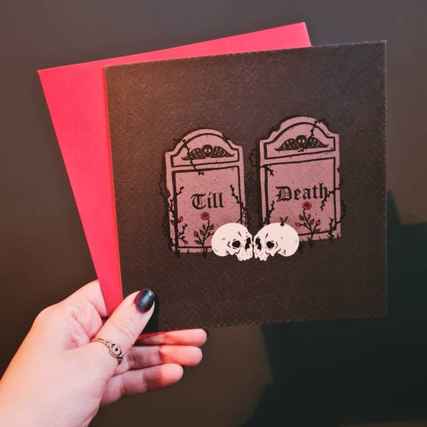 Till Death Do Us Part Veil - Etsy