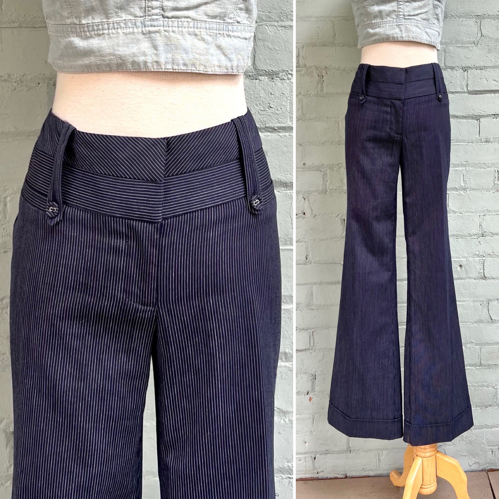 Hip Hugger Slacks - Etsy Hip Hugger Slacks - Etsy