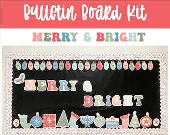 Teachers School Bulletin Board Cutouts DIY Kit light up the World With ...