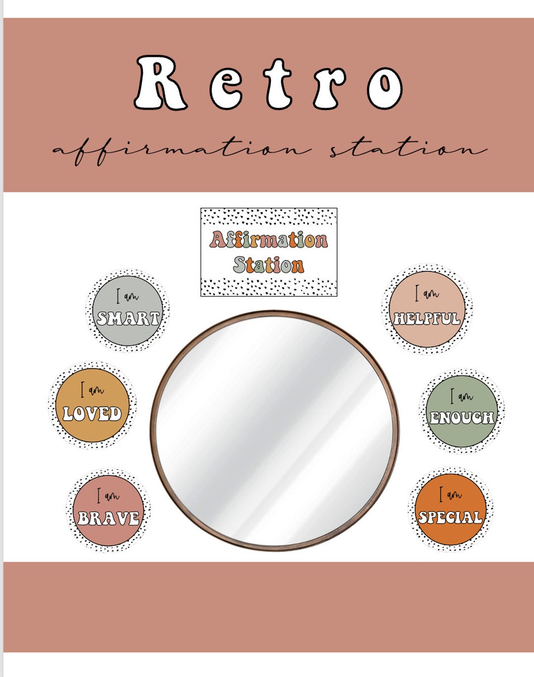 Retro Affirmation Station - Etsy