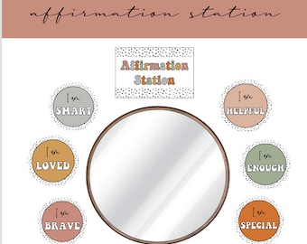 Retro Rock! Affirmation Station - Etsy
