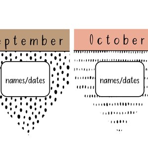 Modern Boho EDITABLE Birthday Banner - Etsy