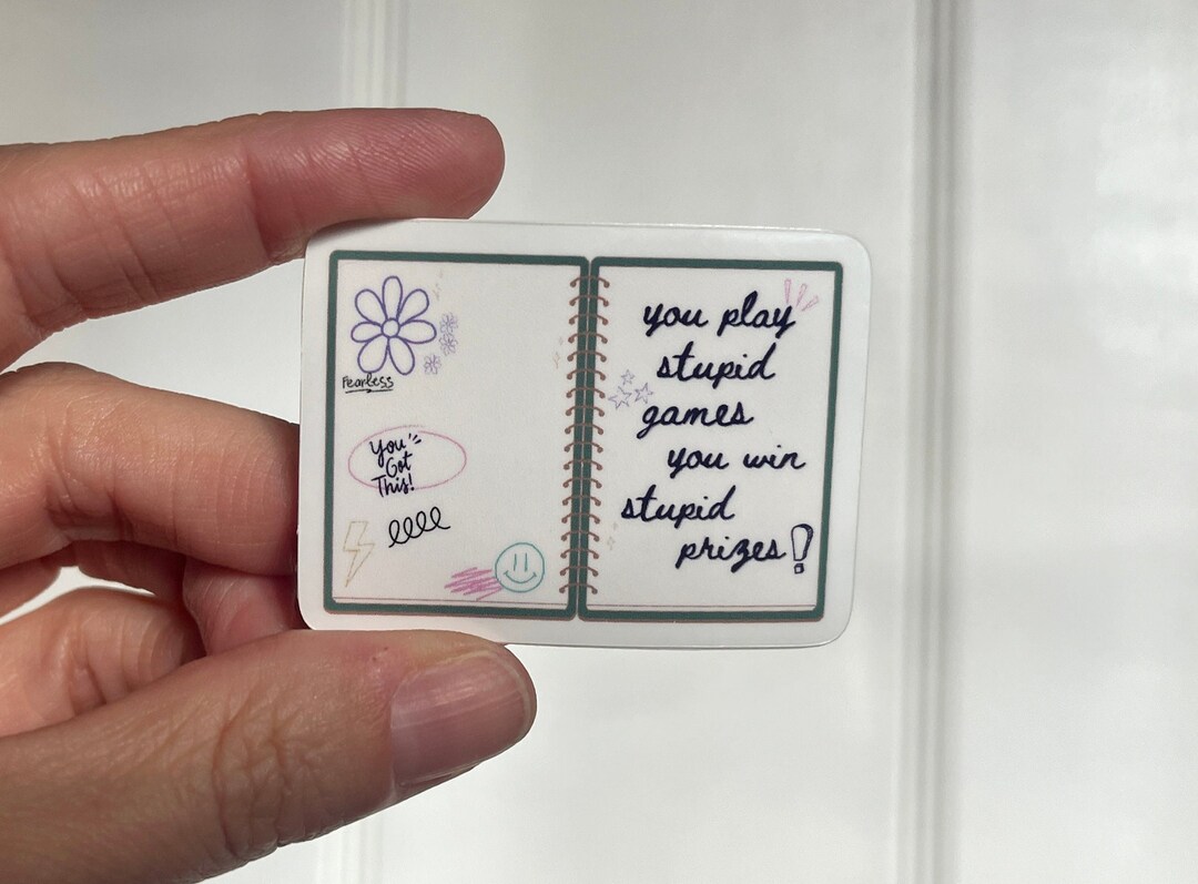 Play Stupid Games Win Stupid Prizes Waterproof Vinyl Sticker | FAFO - Etsy