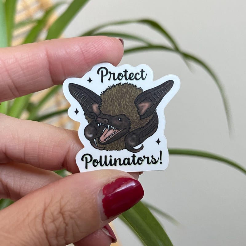 Pollinator Sticker - Etsy