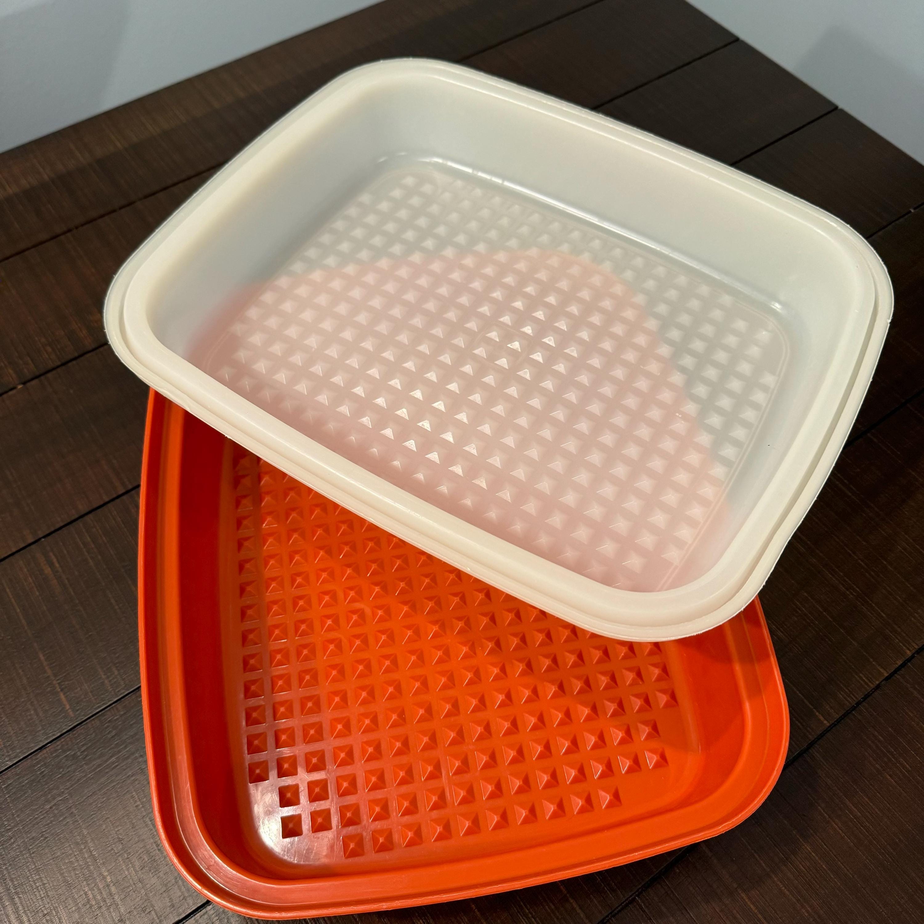 Tupperware Marinade Meat Keeper (large Size) - Etsy