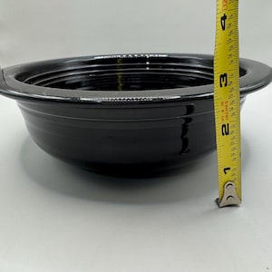 Black Fiestaware Bowl - Etsy