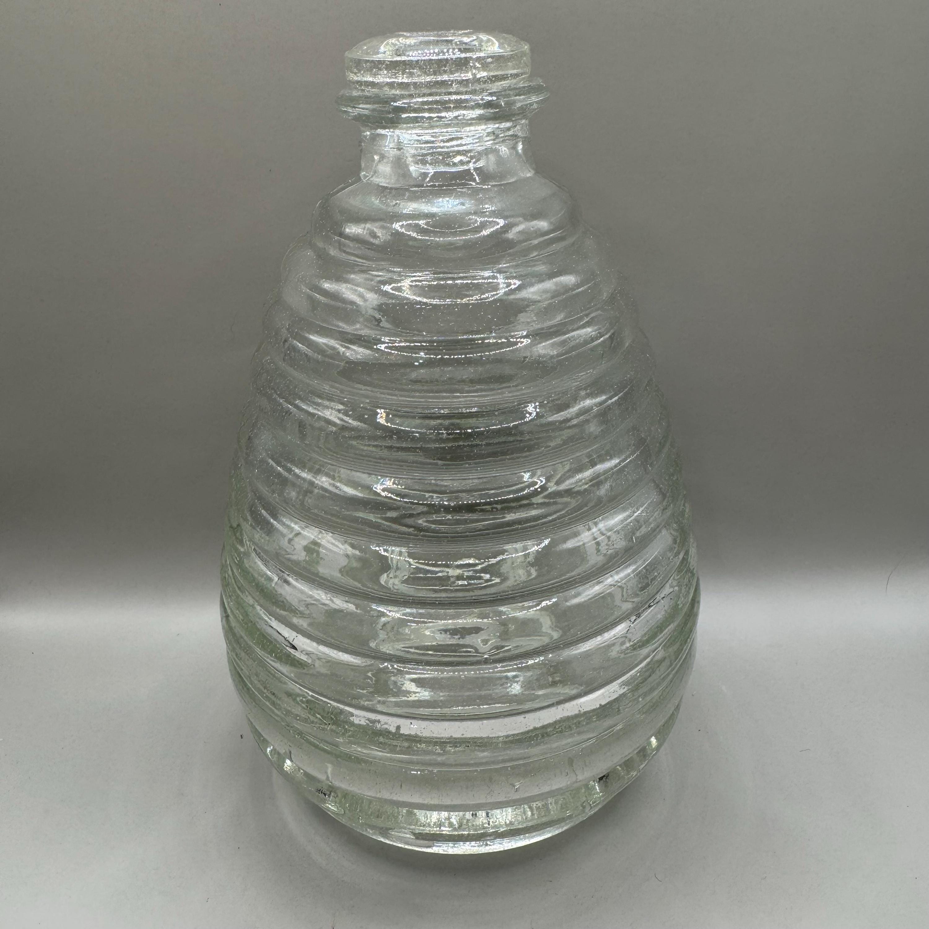 Vintage Glass Wasp Trap With Lid - Etsy