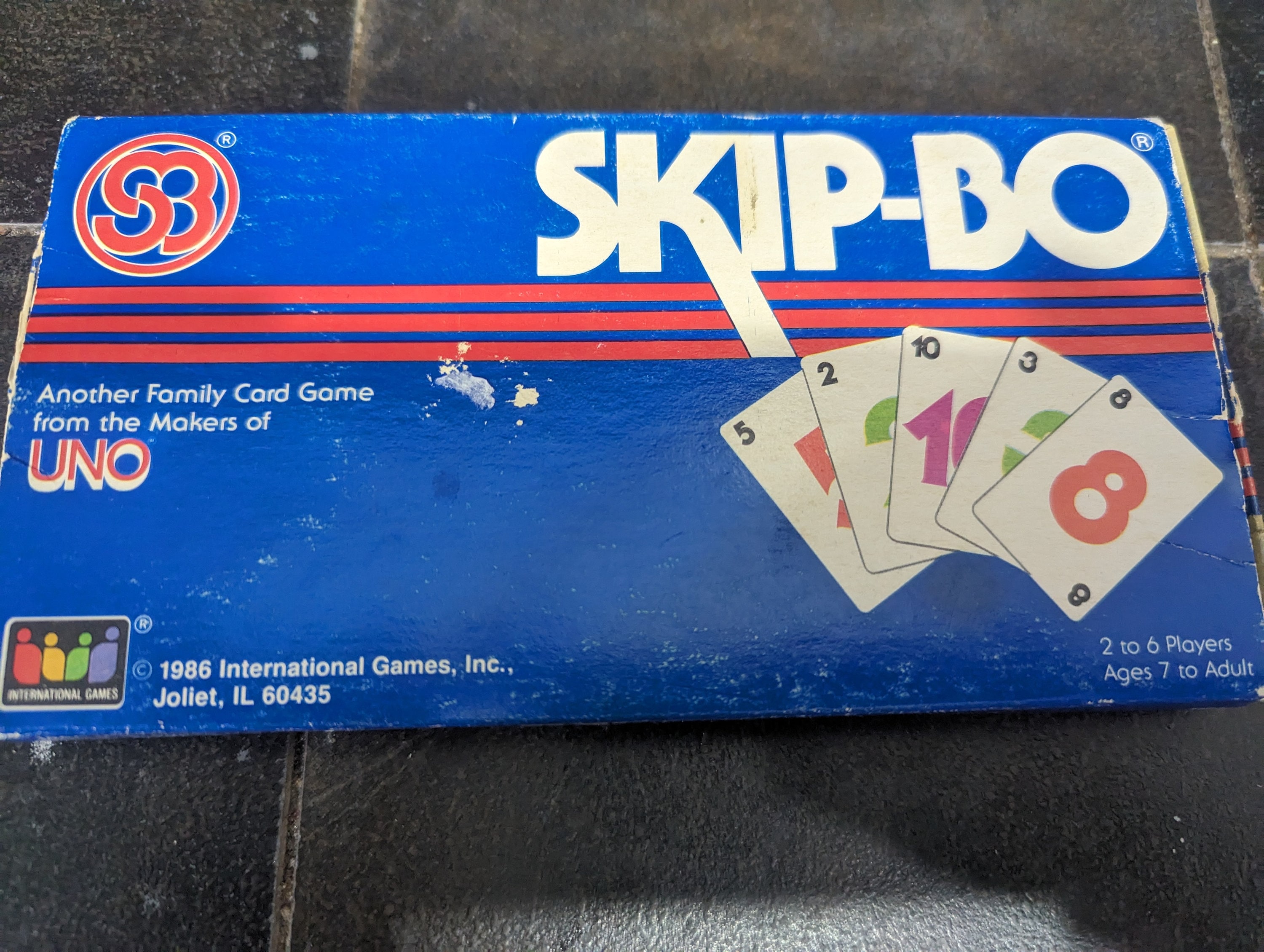 Skip-bo Card Game 1986 From the Makers of UNO - Etsy