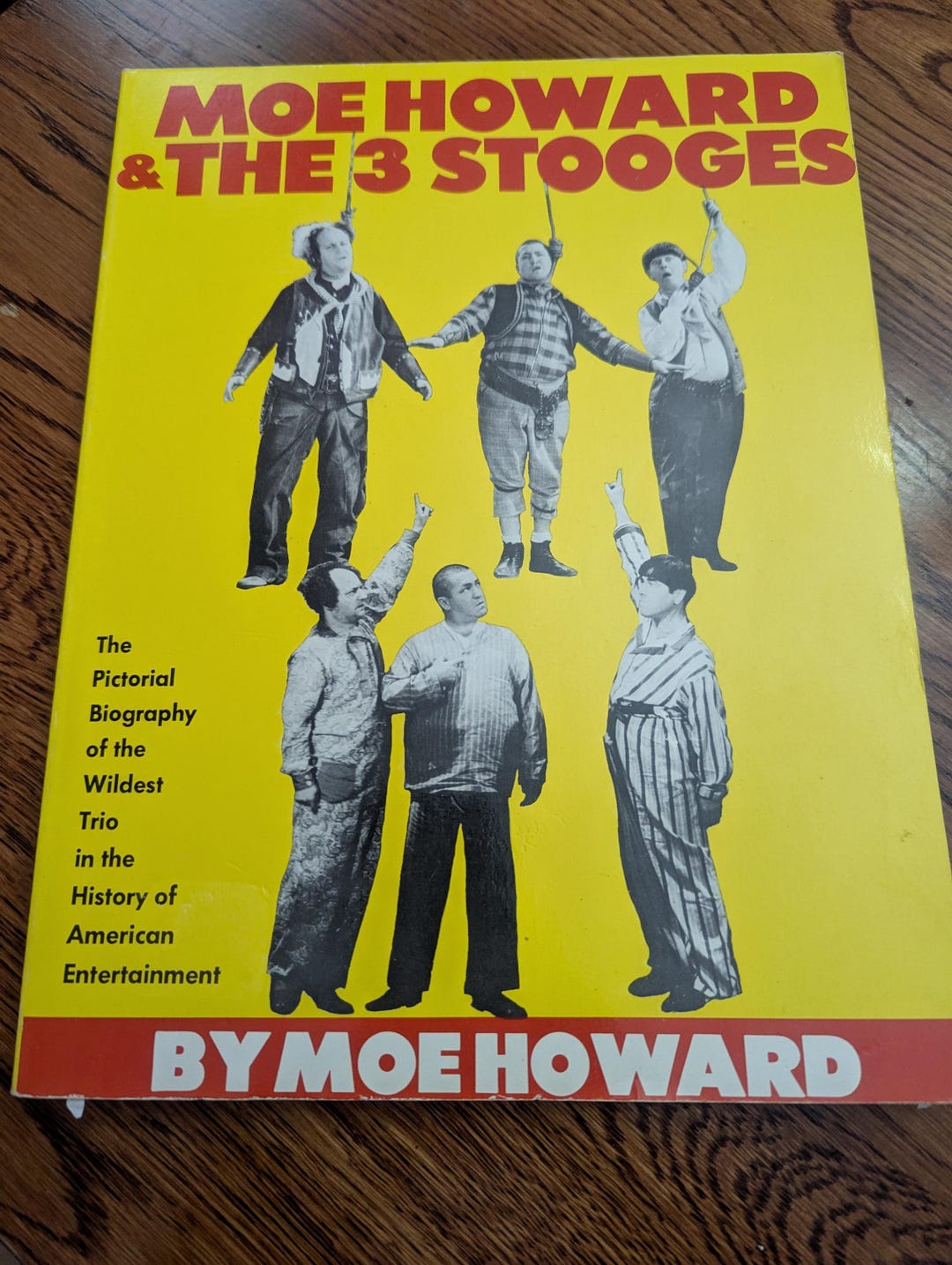 Moe Howard & the 3 Stooges by Mo Howard Paperback Copyright 1977 First ...