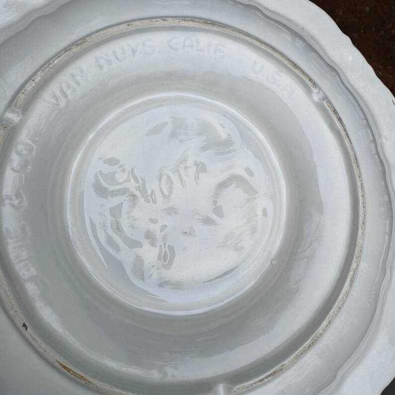 Lane & Co Van Nuys California Ashtray Number 4017 Vintage - Etsy