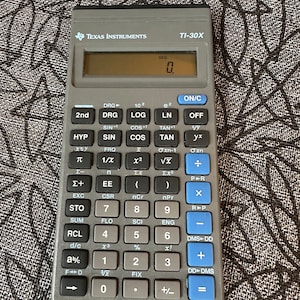 Texas Instruments TI-30X Scientific Calculator (non-solar) 1994 - Etsy