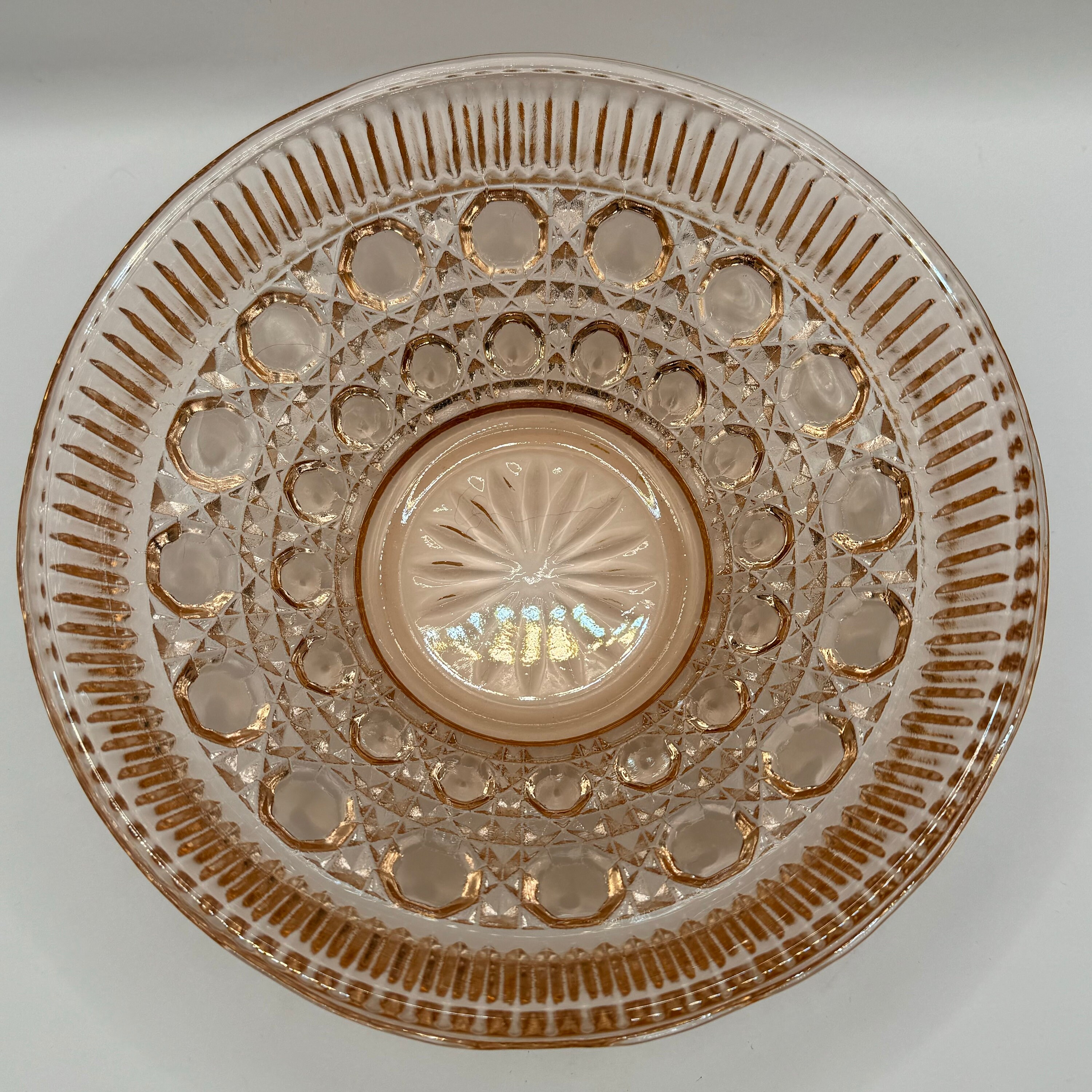 Federal Indiana Depression Glass Windsor Candy Box and Cover - Etsy