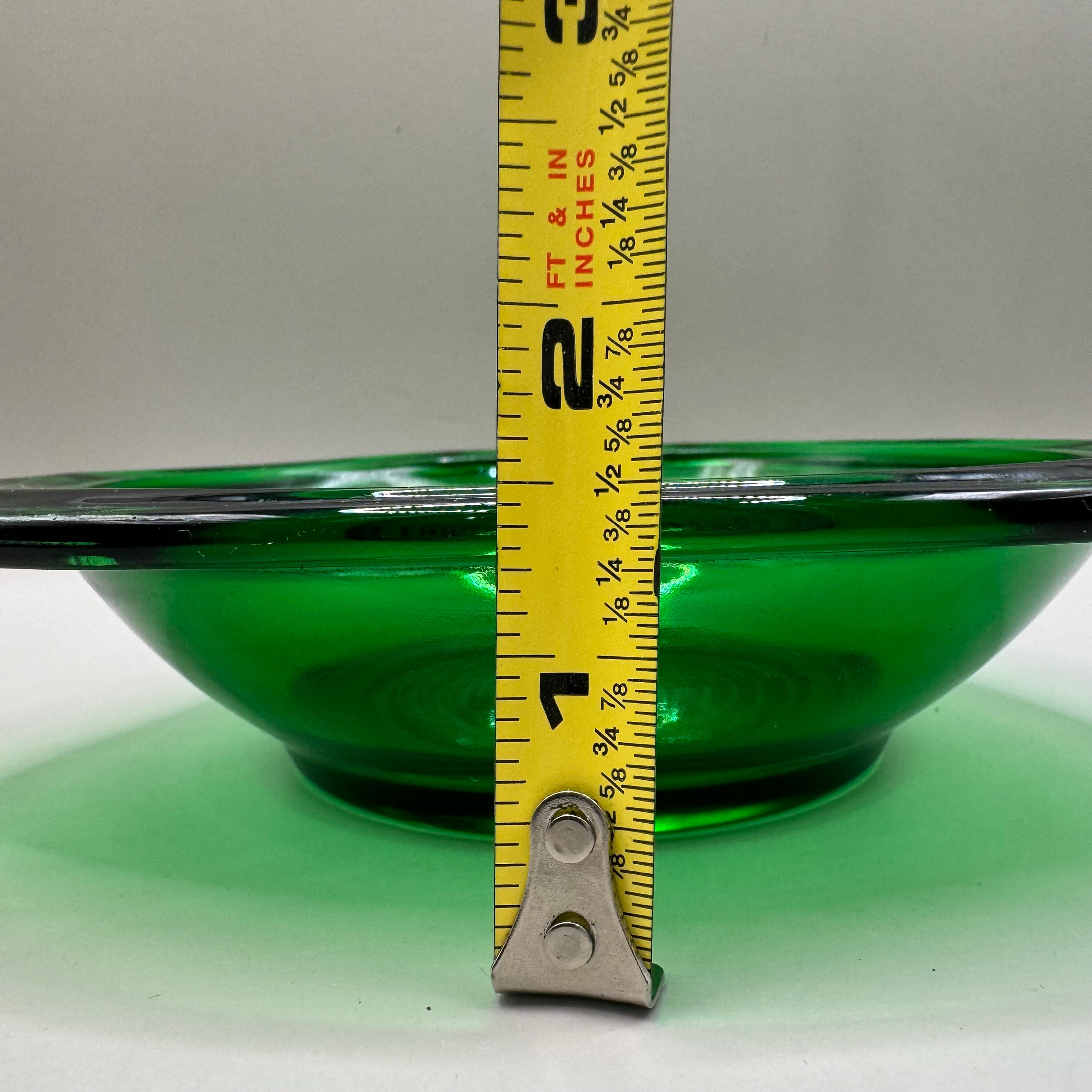 Art Deco Mid Century Green Triangular Vase - Etsy