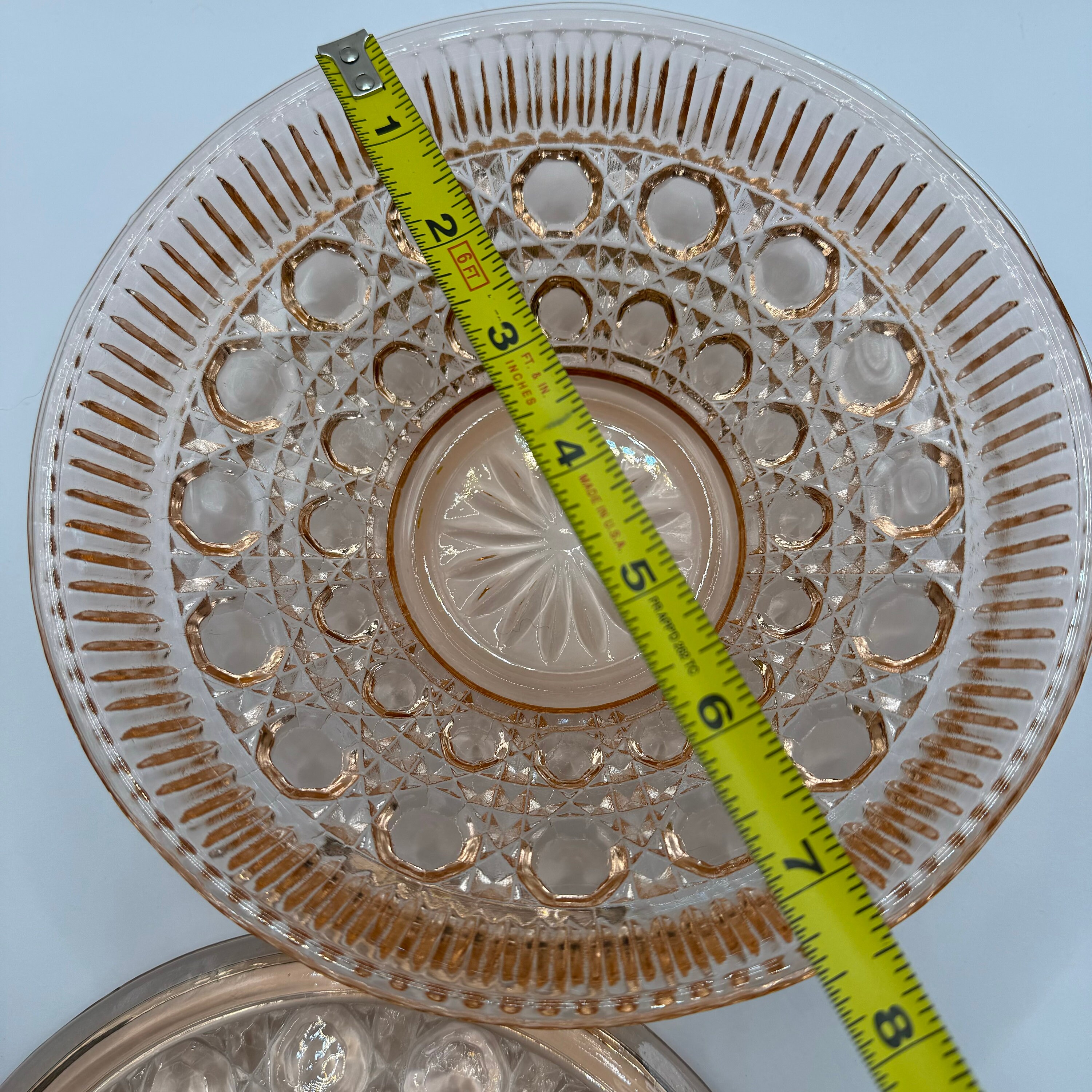 Federal Indiana Depression Glass Windsor Candy Box and Cover - Etsy