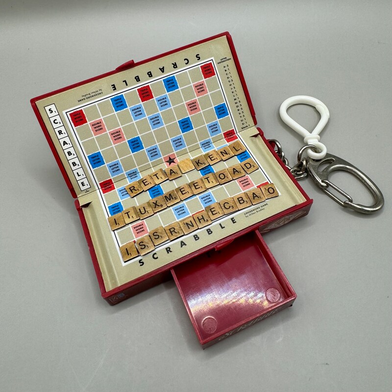 Travel Scrabble - Etsy