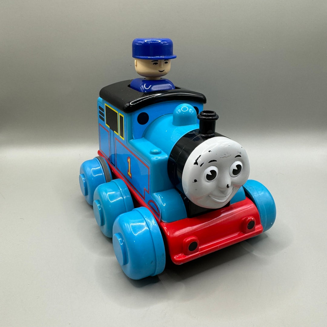 TOMY 1997 Thomas the Train Britt Allcroft Push N Go Toy - Etsy