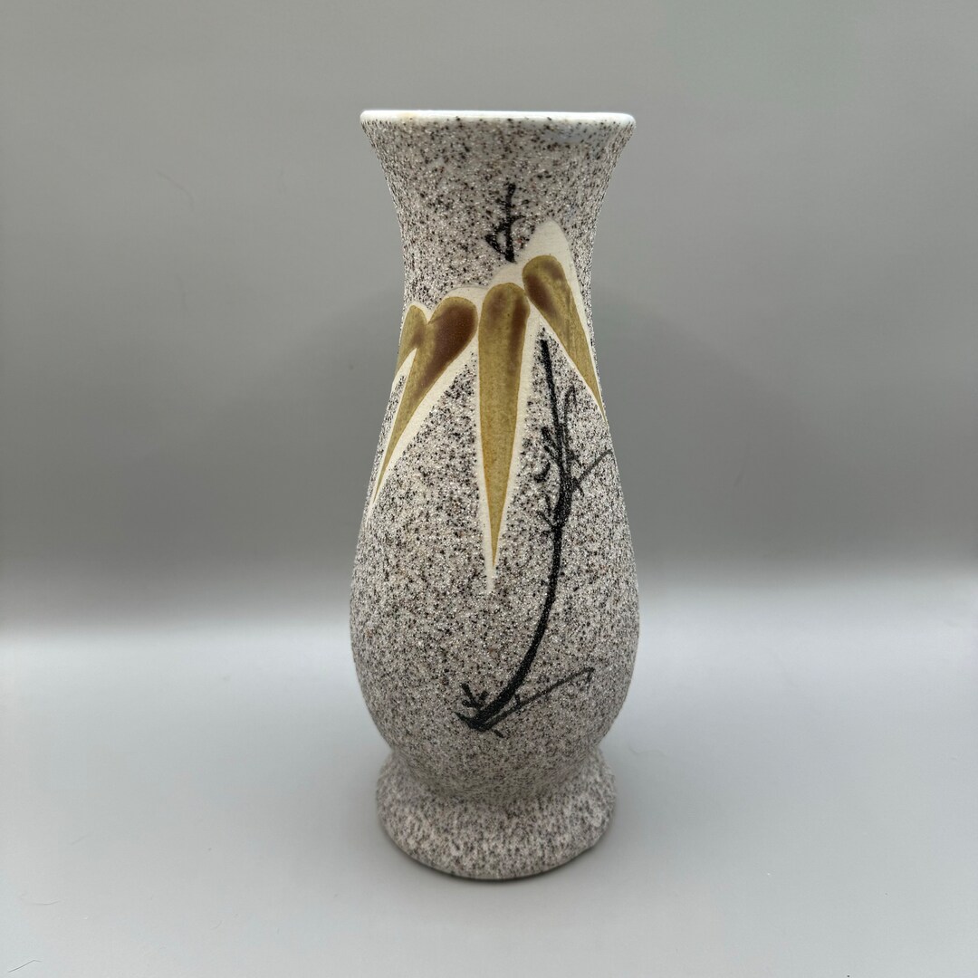 Art Deco Ceramic Sand Art Vase - Etsy