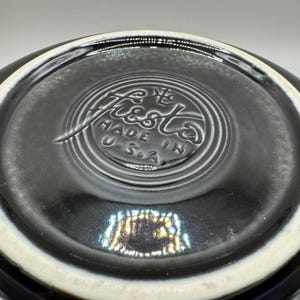 Black Fiestaware Bowl - Etsy