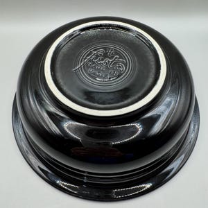 Black Fiestaware Bowl - Etsy