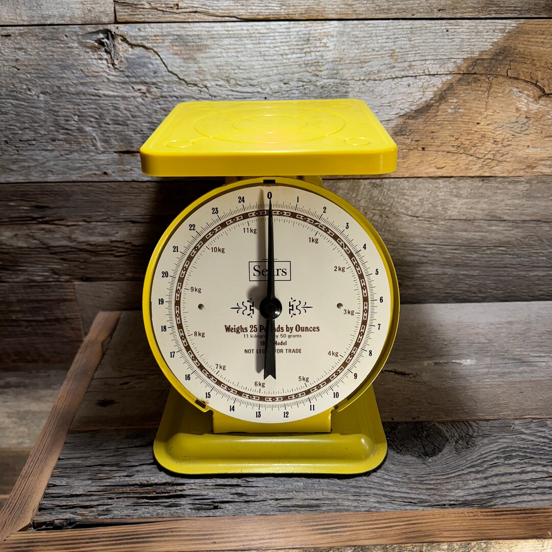 Sears 1906 Model Countertop Scale - Weighs up to 25 Pounds in Ounces - Etsy