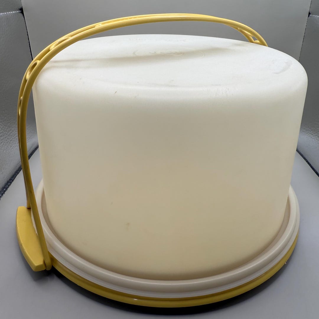 Tupperware Cake Saver- Harvest Gold - Etsy