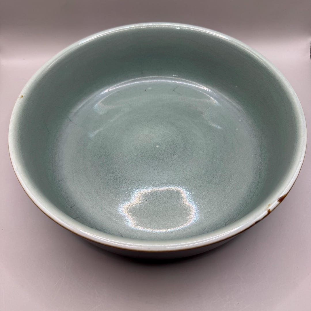 Red Wing Pottery Village Green Serving Bowl - Etsy