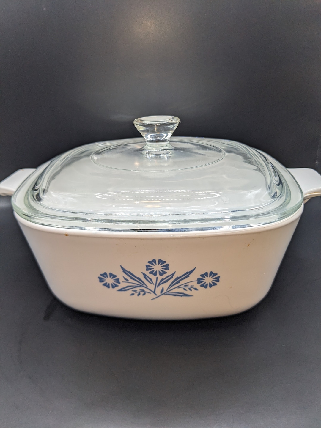 1968 Vintage Corning Ware Cornflower Casserole Dish W/ Lid P-1 - Etsy