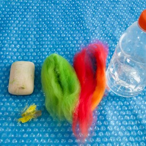 Wet Felting Flowers PDF Tutorial, Instant Download, Wet Felting Lesson ...