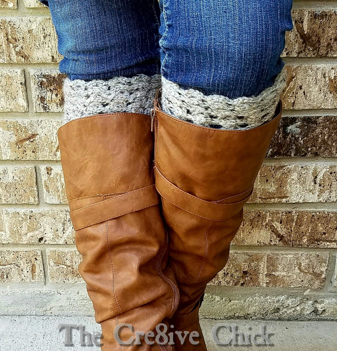 Crochet PATTERN Chunky Boot Sock Versatile Design Slouch or - Etsy