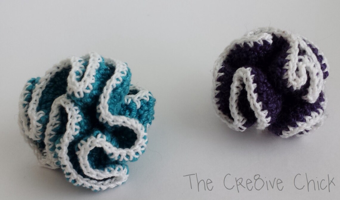 Ring Crochet Pattern Ruffle Flower Design Great Last Minute - Etsy