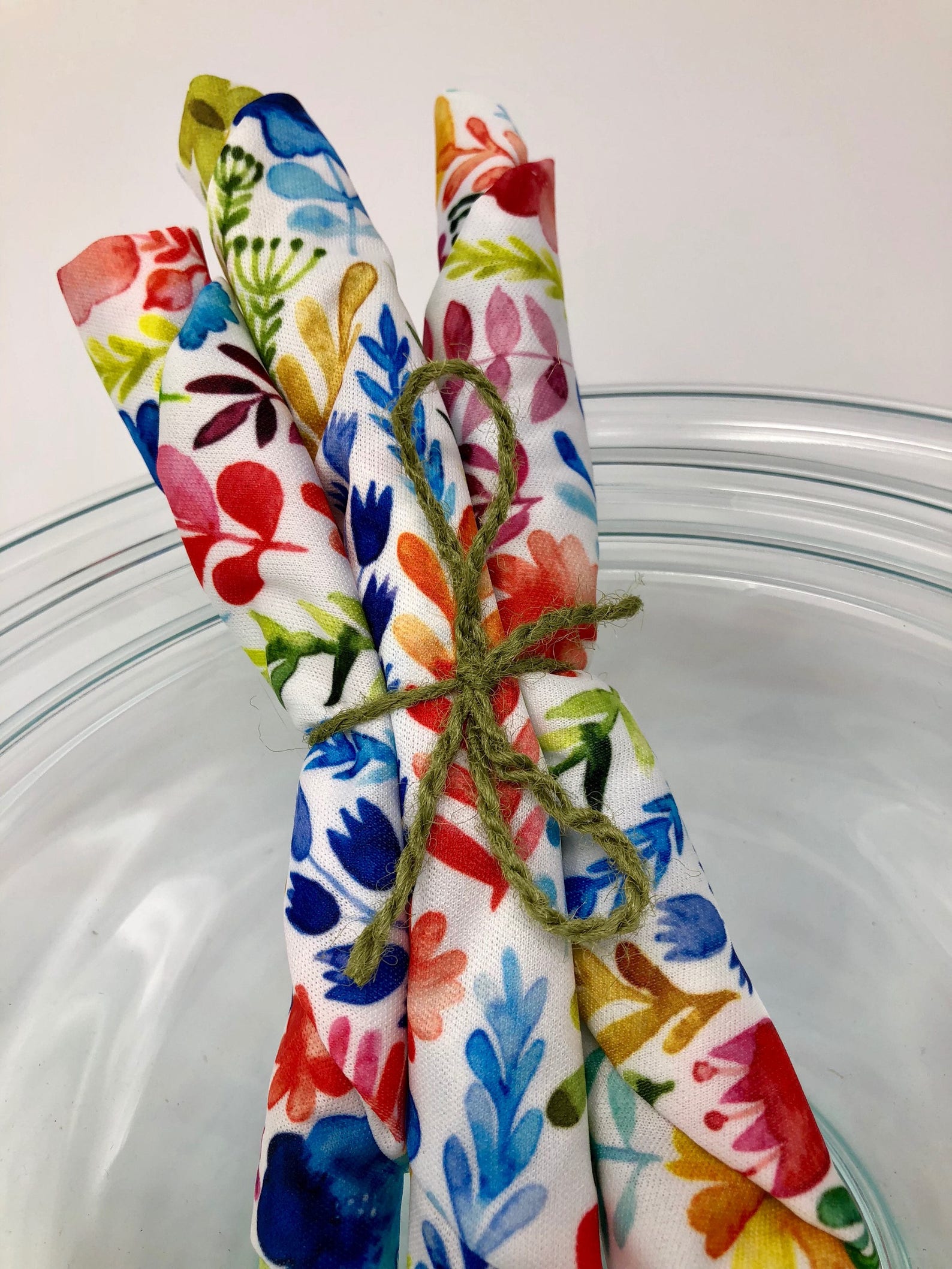 Reusable Bowl Covers Basic Set, Garden Flowers - Etsy