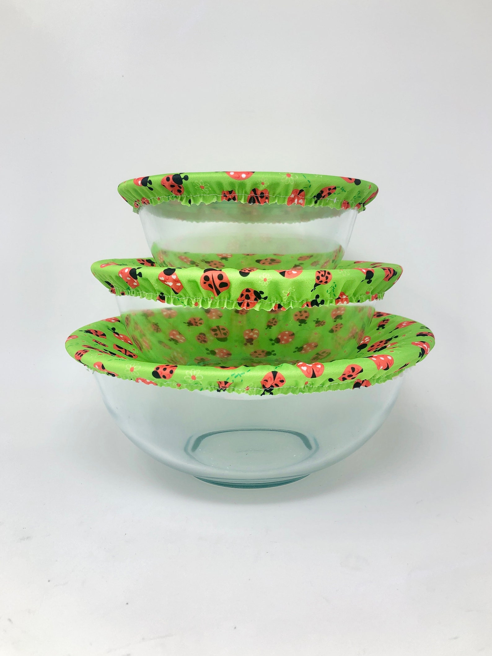 Reusable Bowl Covers Basic Set, Ladybugs - Etsy