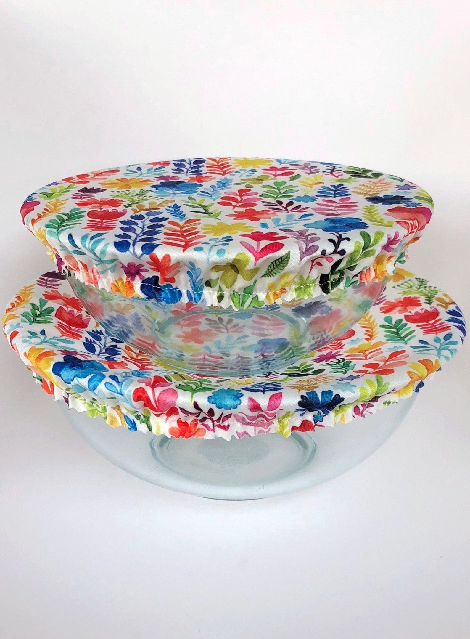 Reusable Bowl Covers Basic Set, Garden Flowers - Etsy