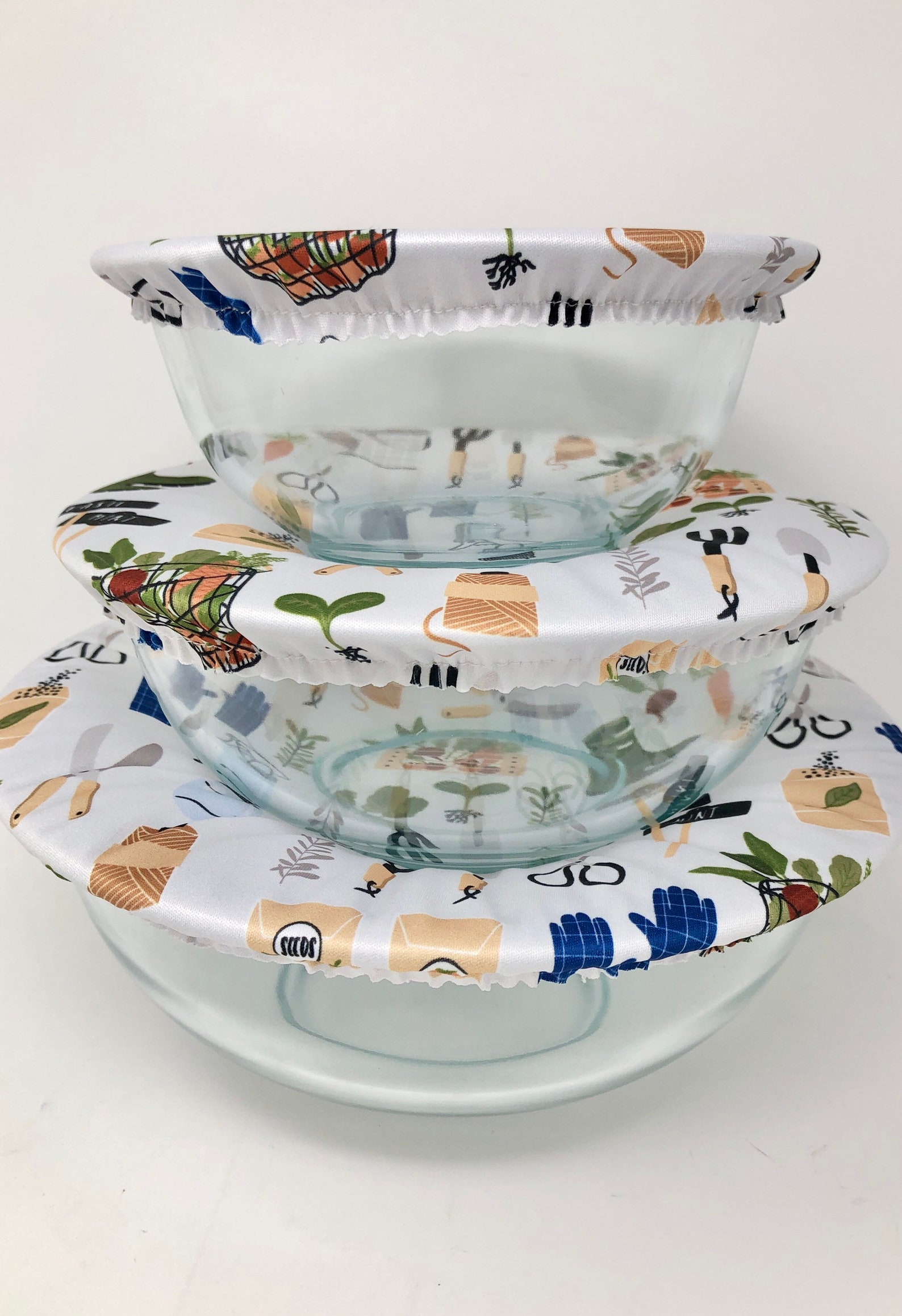Reusable Bowl Covers Basic Set, Gardening - Etsy