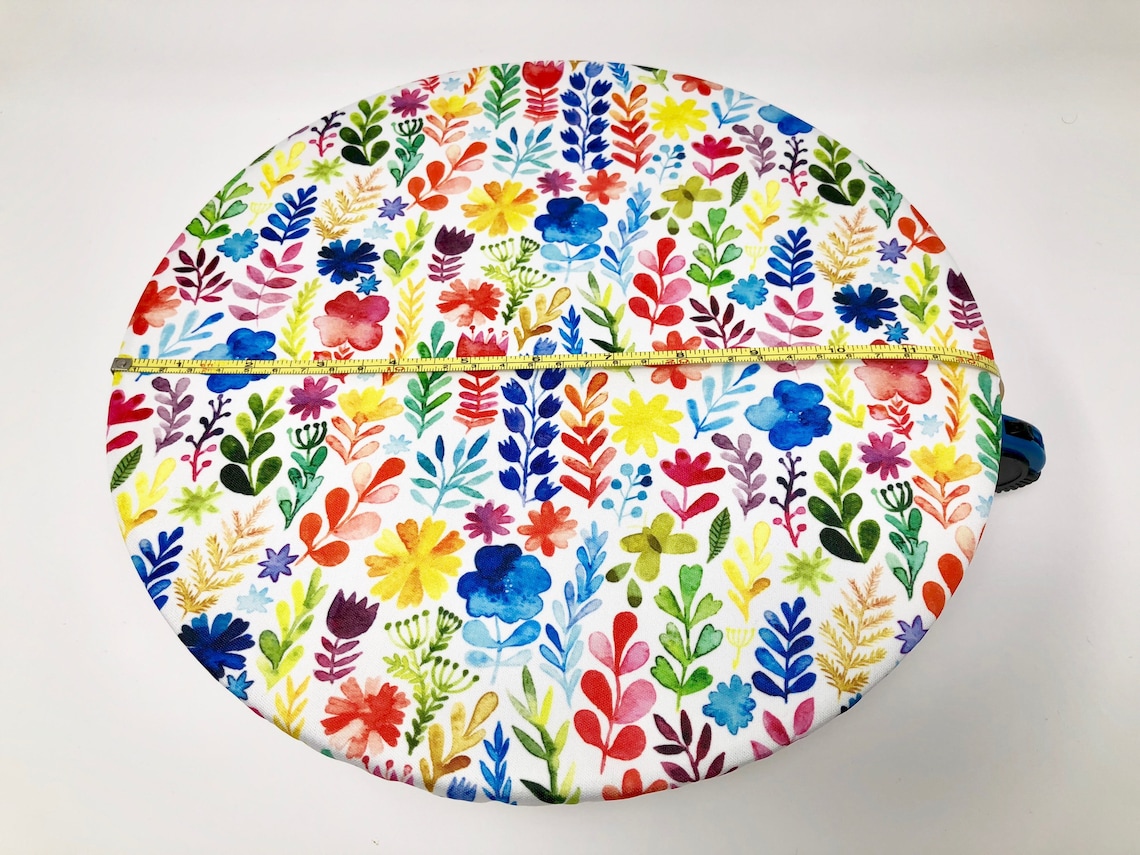 Reusable Extra Large Bowl Cover Garden Flowers | Etsy