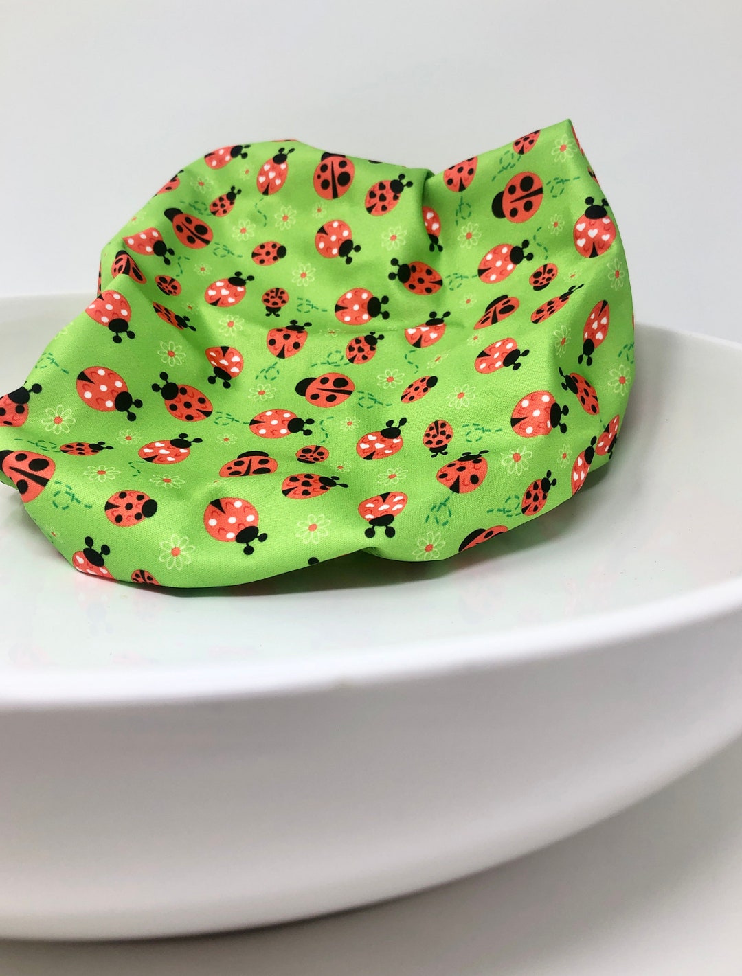 Reusable Extra Large Bowl Cover, Ladybugs - Etsy