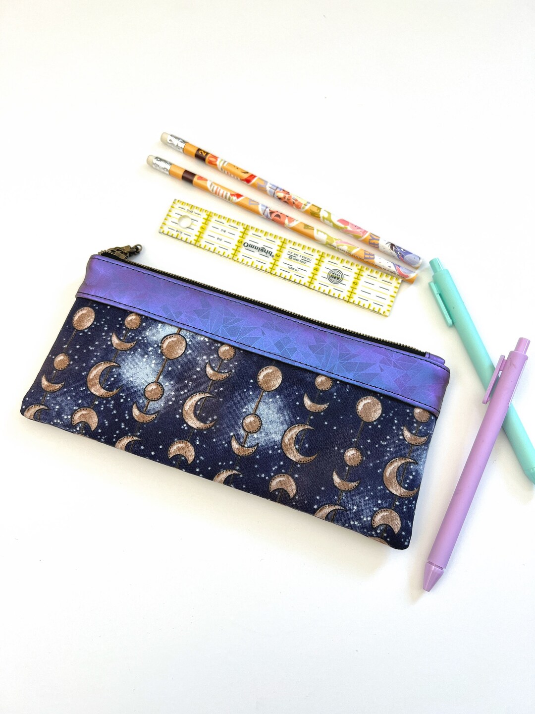 Clearance Celestial Moon Pen Case / Medium Size - Etsy