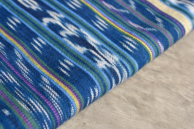Guatemalan Fabric 11 Handwoven Ikat Fabric From Guatemala - Etsy