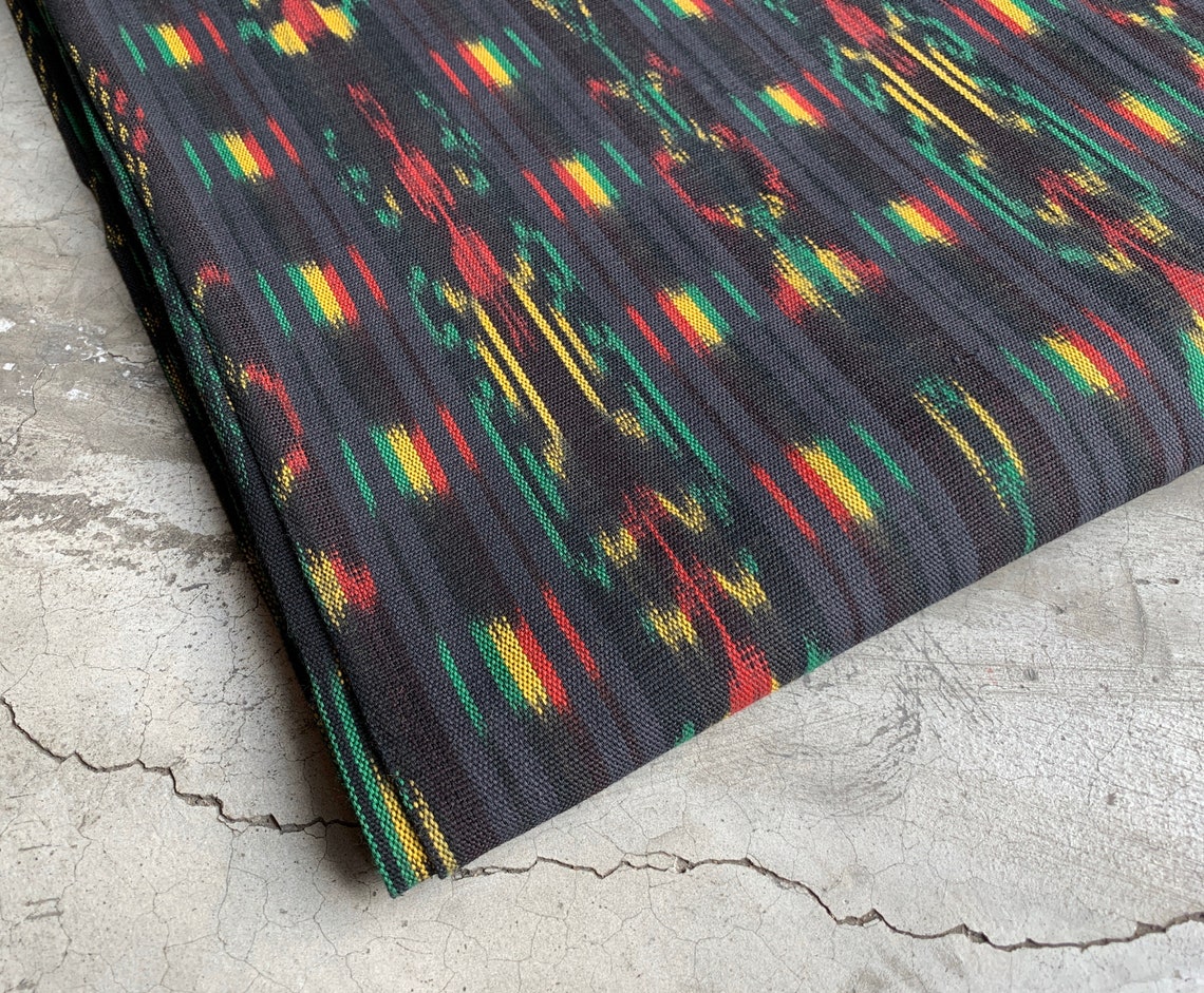 Cotton Fabric 140 Jamaican Colors Marley Fabric | Etsy